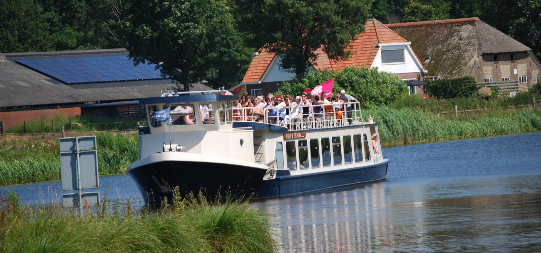 boottocht over de Vecht - Vechtdal Overijssel