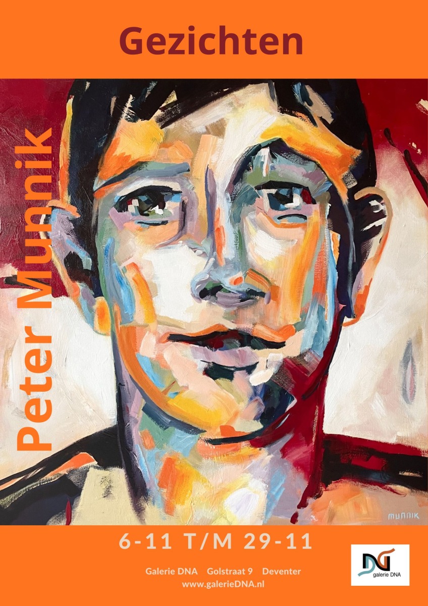 Expositie ‘GEZICHTEN’ - 5 nov 2025 - 29 nov 2025 ...inDeventer