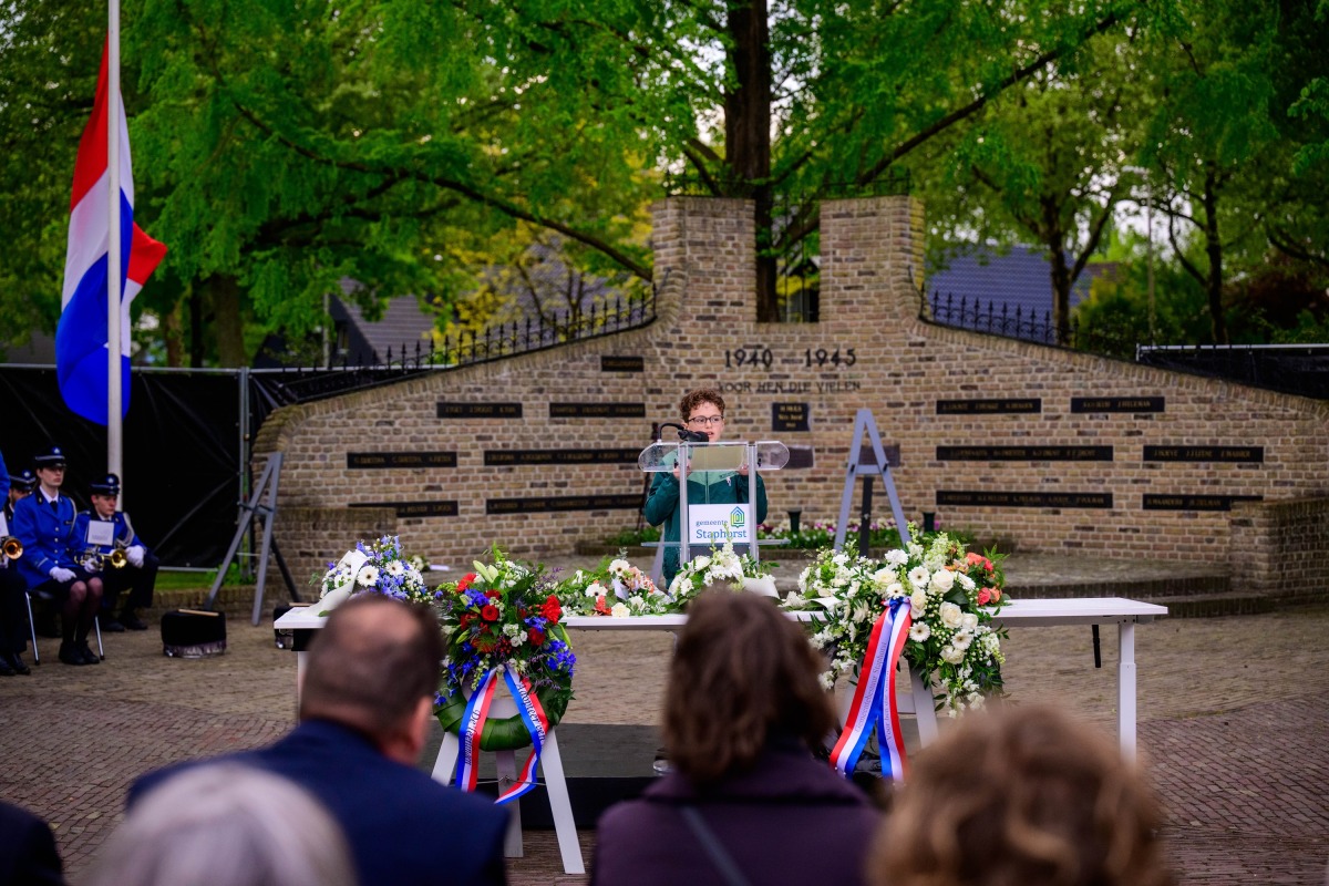 4 mei herdenking in Staphorst - Ontdek Staphorst